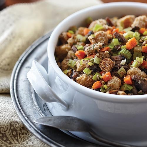 Low-Calorie Mushroom Stuffing Recipe