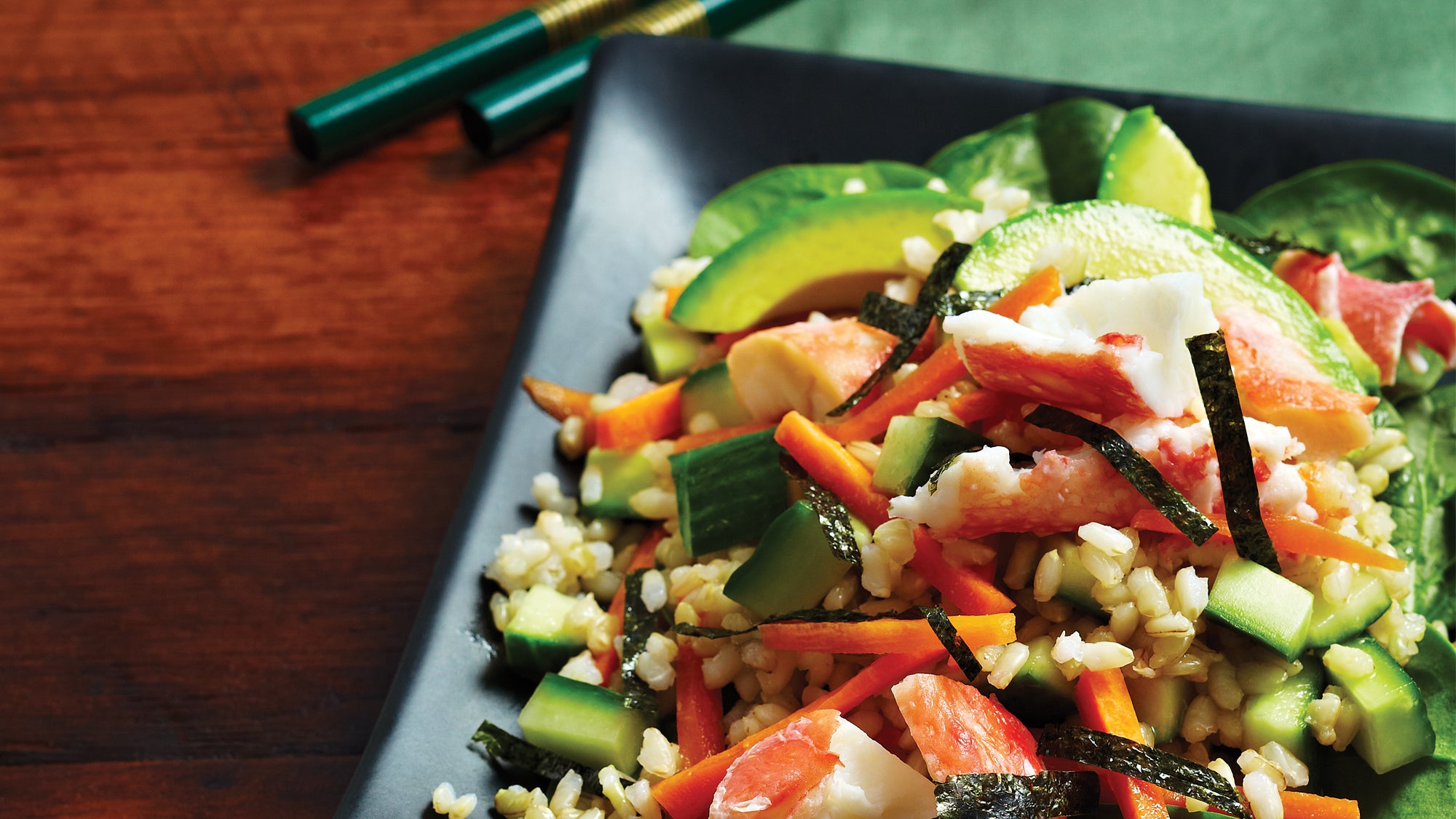 Easy Sushi Salad Recipe