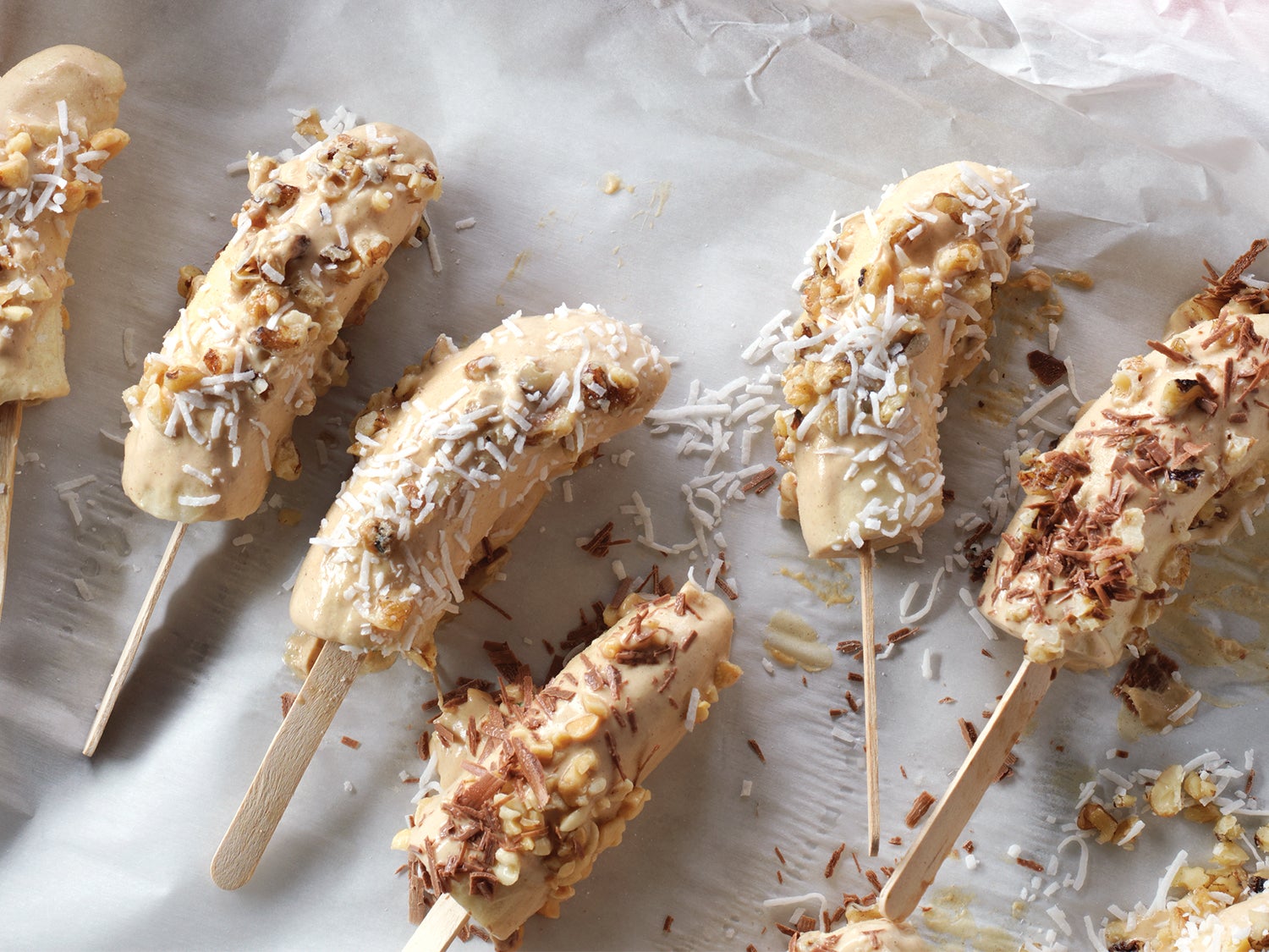 Frozen Banana Pops Recipe Banana Pops Recipe Chocolate Covered