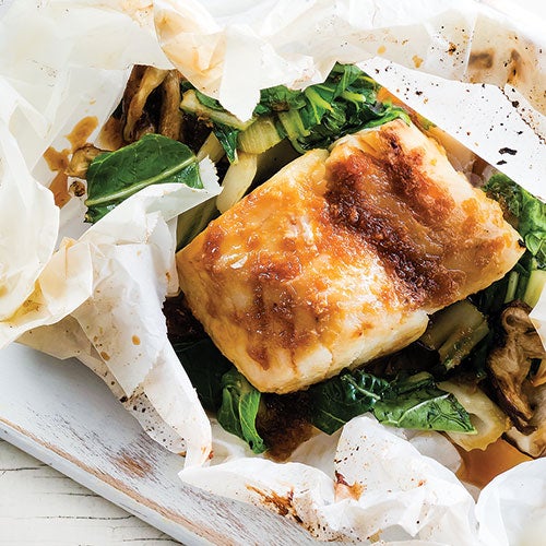 Parchment Baked Cod Recipe