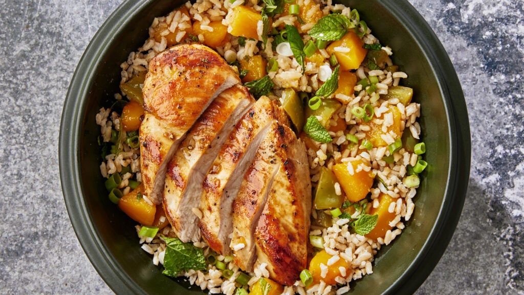 Mango Mojito Chicken Recipe - Clean Eating