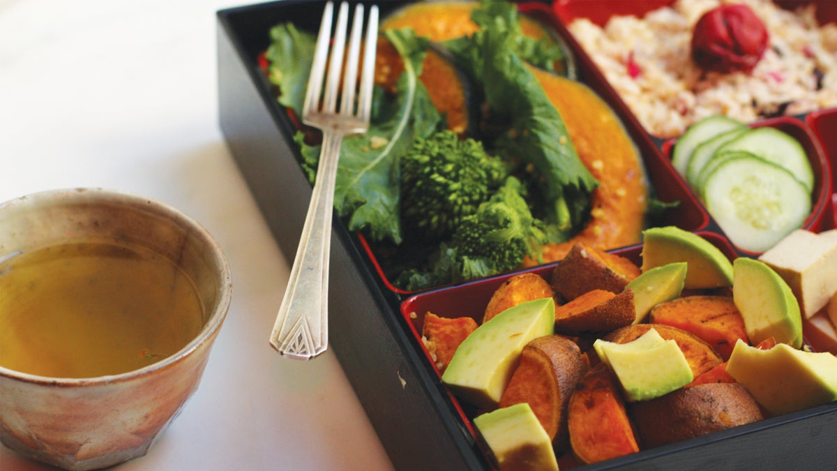 Roasted Winter Squash Bento Salad Recipe