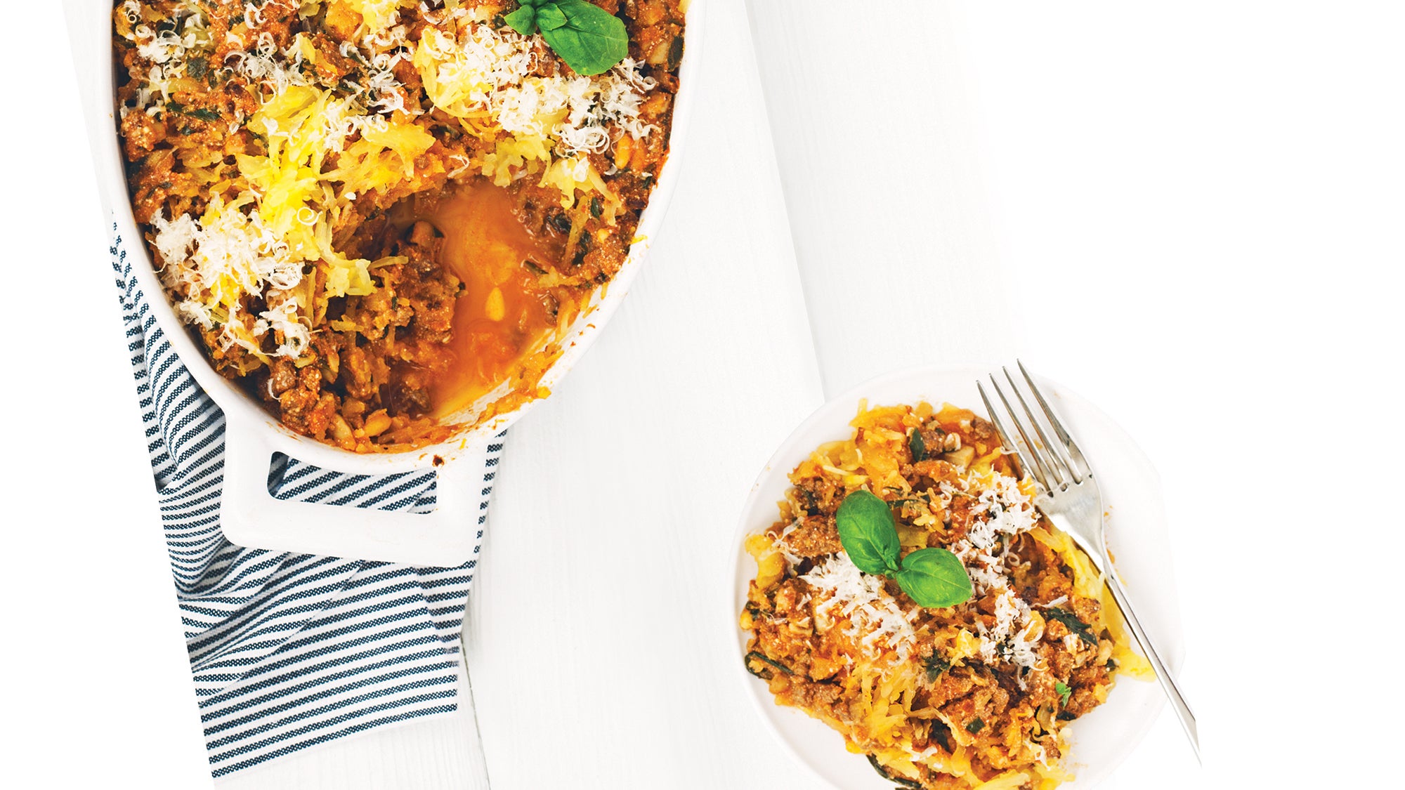 Roman Beef Spaghetti Bake Recipe