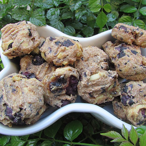 Blueberry Rosemary Chicken Dog Biscuits Recipe