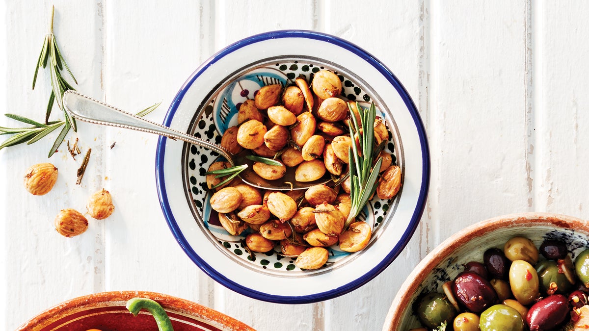 Toasted Rosemary Marcona Almonds