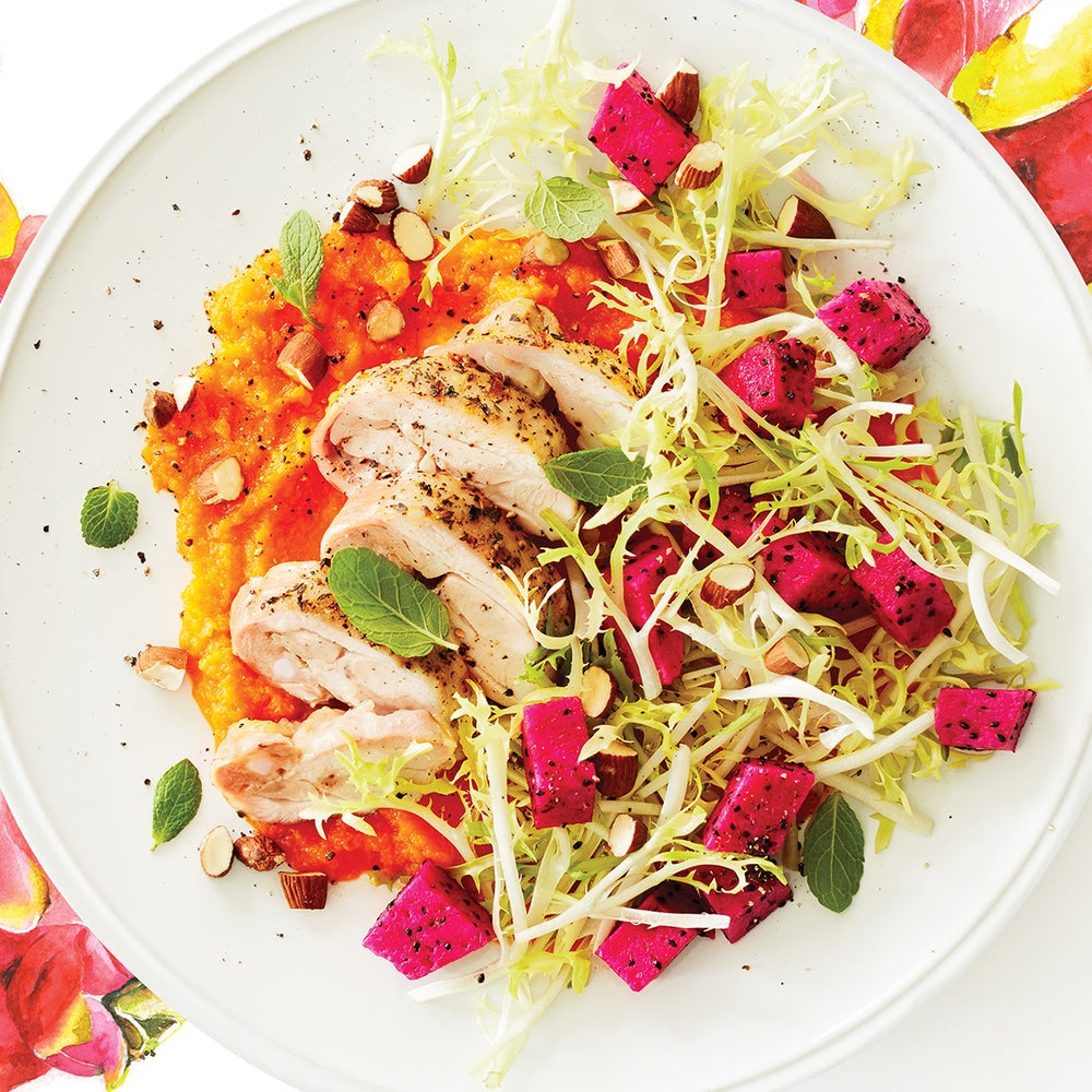 Chicken Fruit Salad Recipe Watermelon Chicken Salad For One Nourish