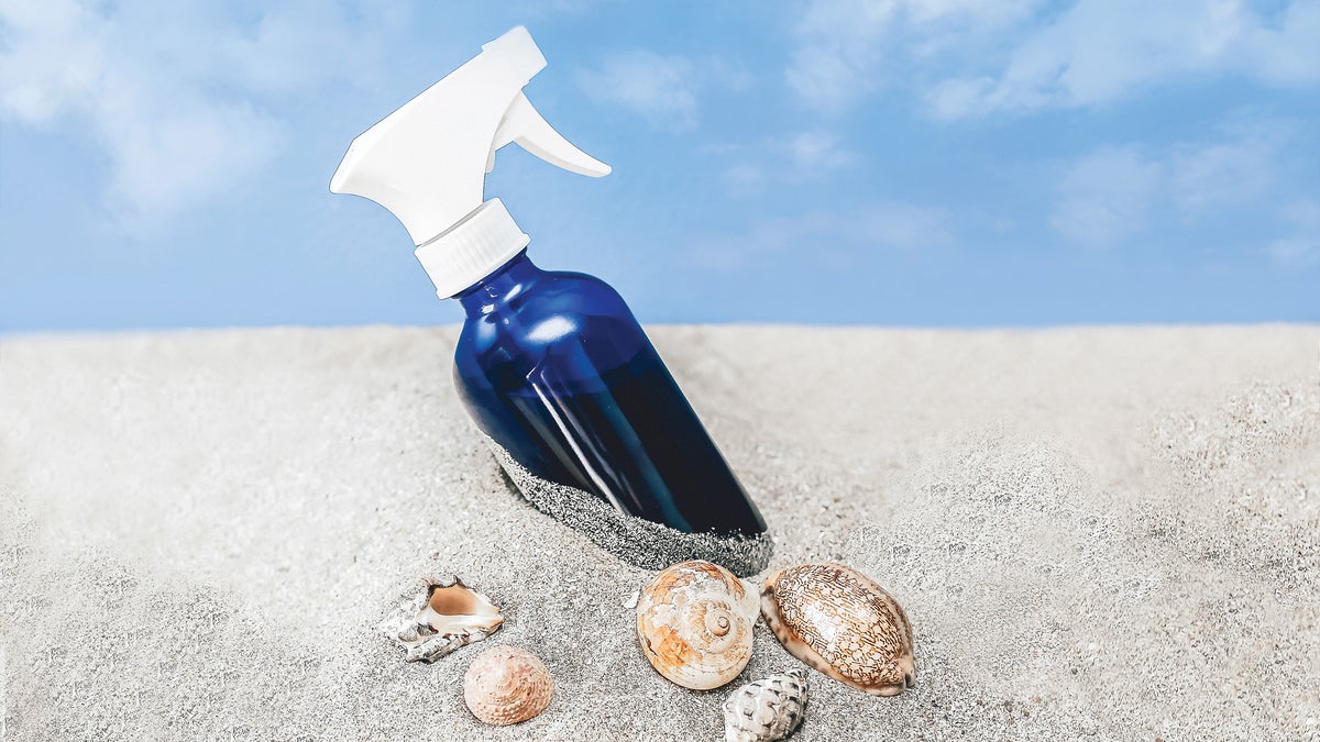 The Easiest DIY Sea Salt Spray for Beachy Waves