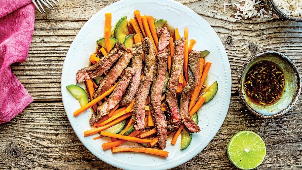Grilled Vietnamese Style Steak Recipe