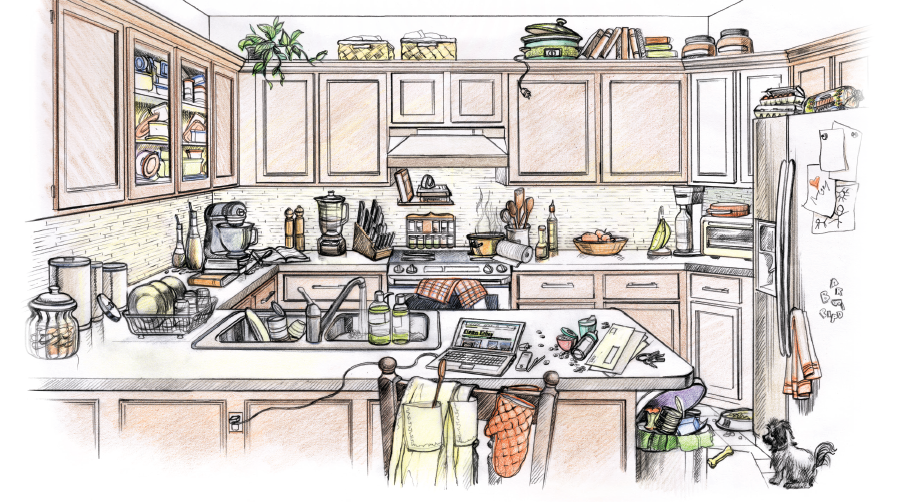 5 Easy Steps to Organize Your Kitchen - Clean Eating
