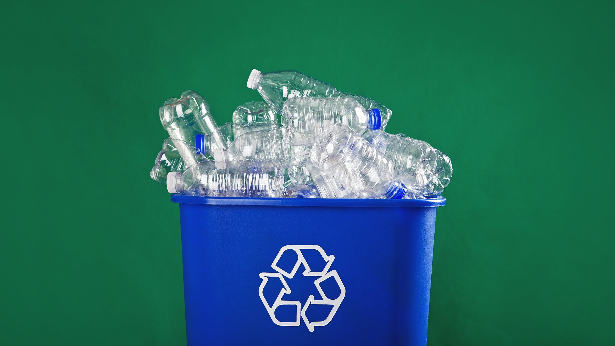 Plastic Bottle Recycling Sign