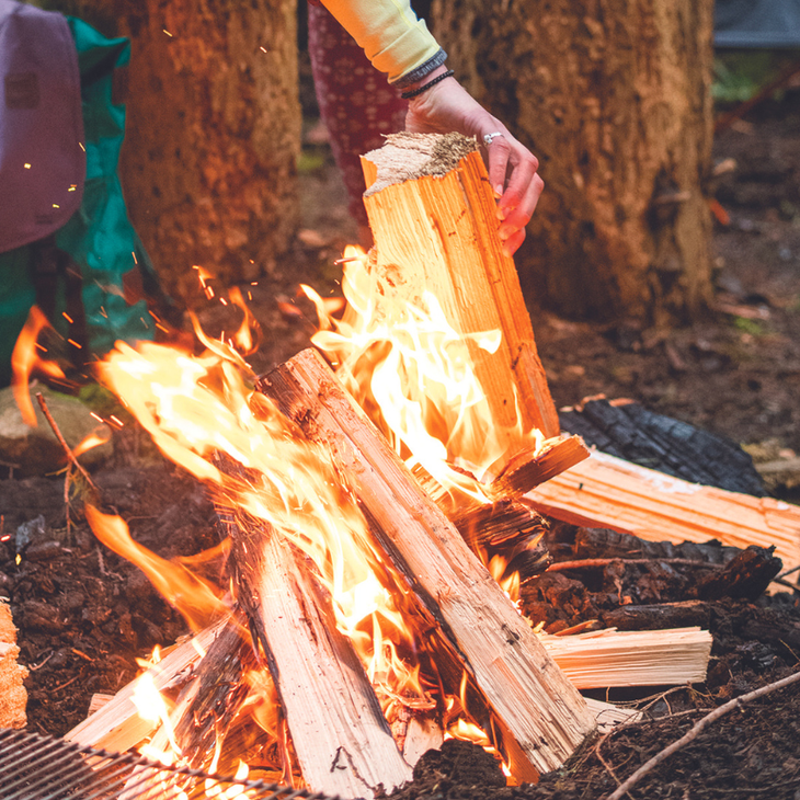 How to Build a Cooking Fire - Clean Eating